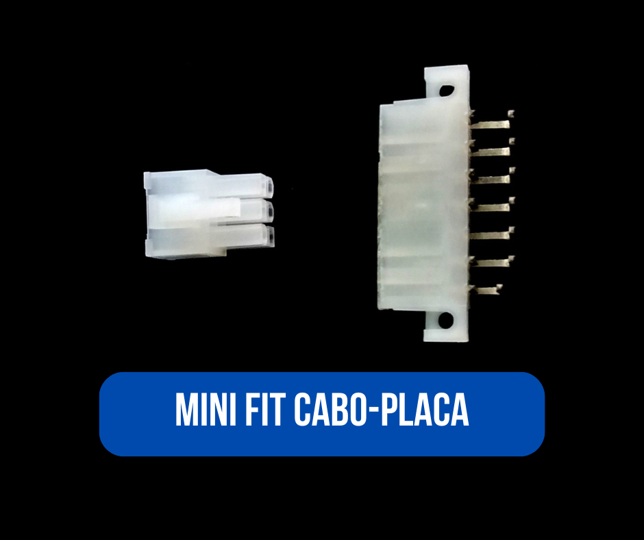 CONECTORES MINI FIT - Conectores e terminais